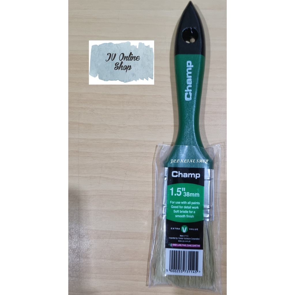 CHAMP paint brush (0.5” | 0.75” | 1” | 1.5” | 2” | 2.5" ) | Shopee ...
