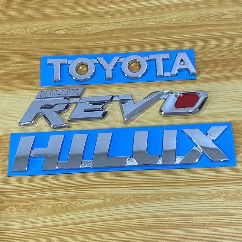 Toyota Hilux Revo Logo (3pcs Set) | Shopee Philippines