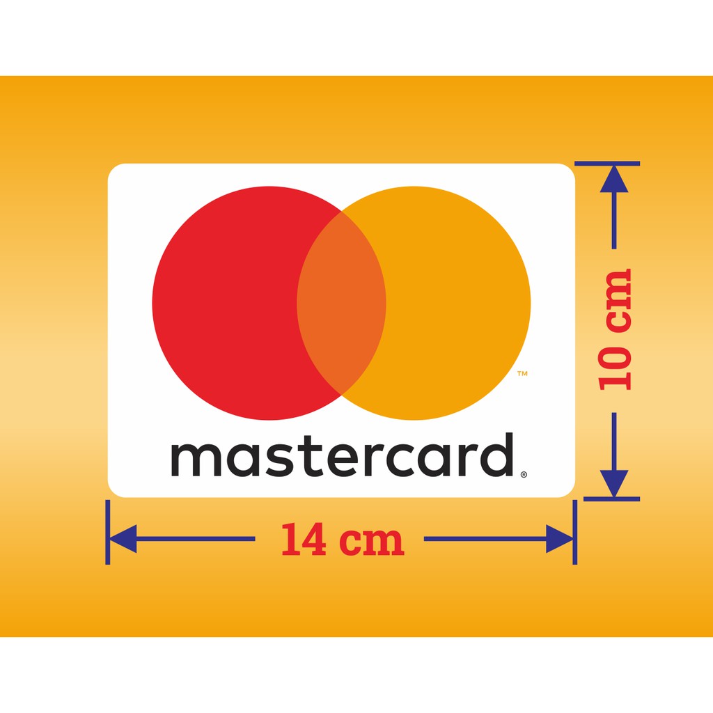 Sticker Master Card digital Payment Sticker non cashless cashless ...