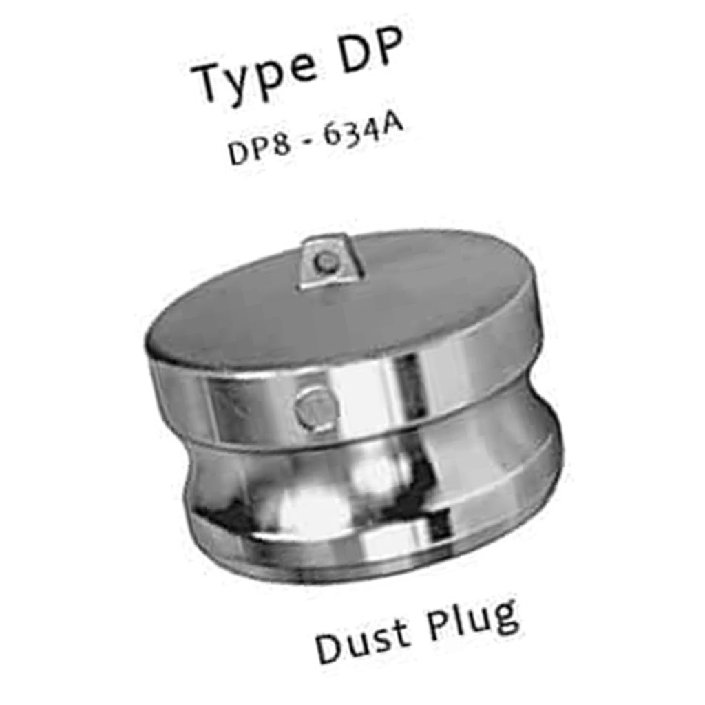 CAMLOCK ALUMINUM DUST PLUG 2-1/2" ( TYPE DP ) CAM LOCK === TYPE DP ...