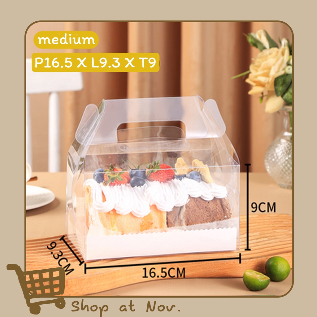 Mica BOX / GABLE BOX / Mica BOX / Mica TRAY BOX / TRAY CAKE BOX MEDIUM ...