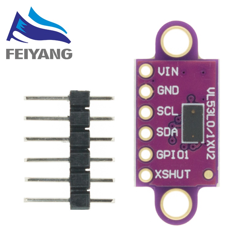 VL53L0X Time-of-Flight (ToF) Laser Ranging Sensor Breakout 940nm GY ...