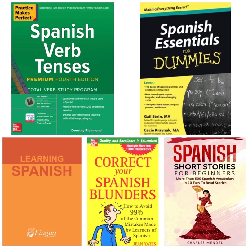 SPANISH Español Newbie Starter Pack Books | Shopee Philippines