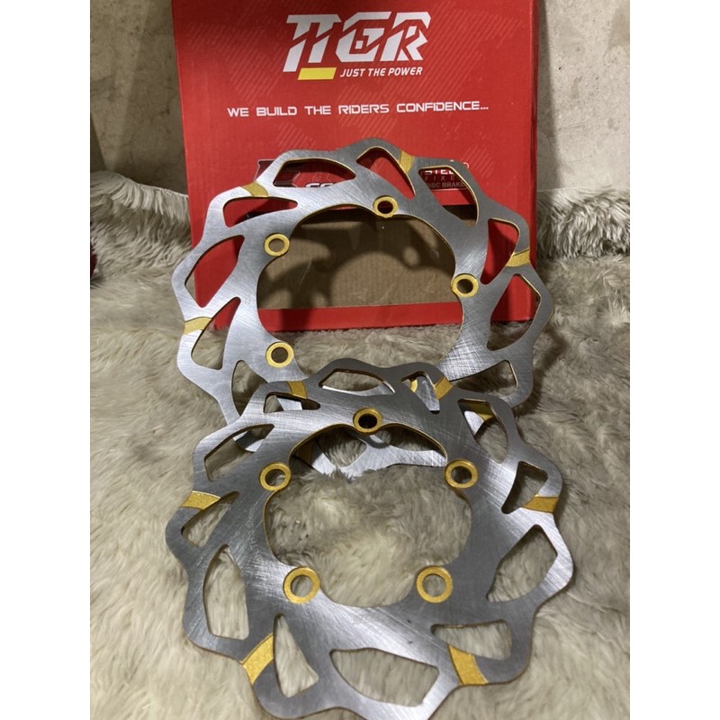 TTGR DISC PLATE SNIPER 150 REAR/FRONT GOLD | Shopee Philippines