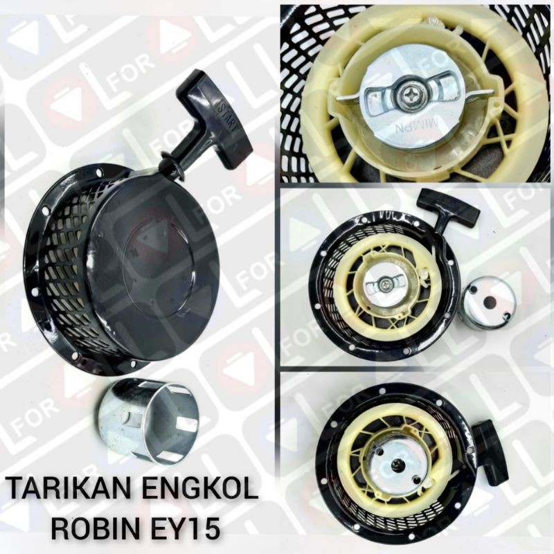 MESIN Crank Pull EY15 And EY20 ROBIN Engine 3.5HP (RECOIL STARTER) | Shopee Philippines