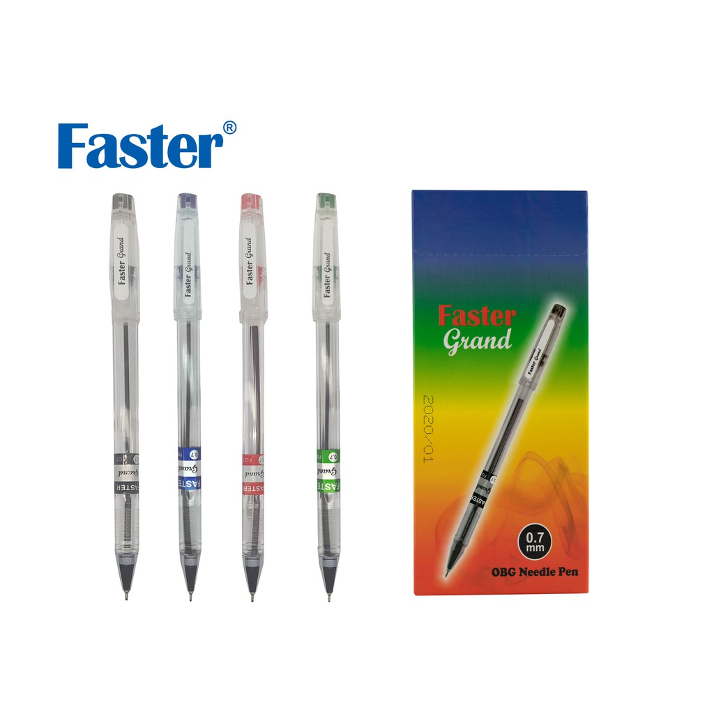 Faster Grand NEW Semi-Gel Ink Ballpen Super Smooth Writing Needle Tip 0 ...