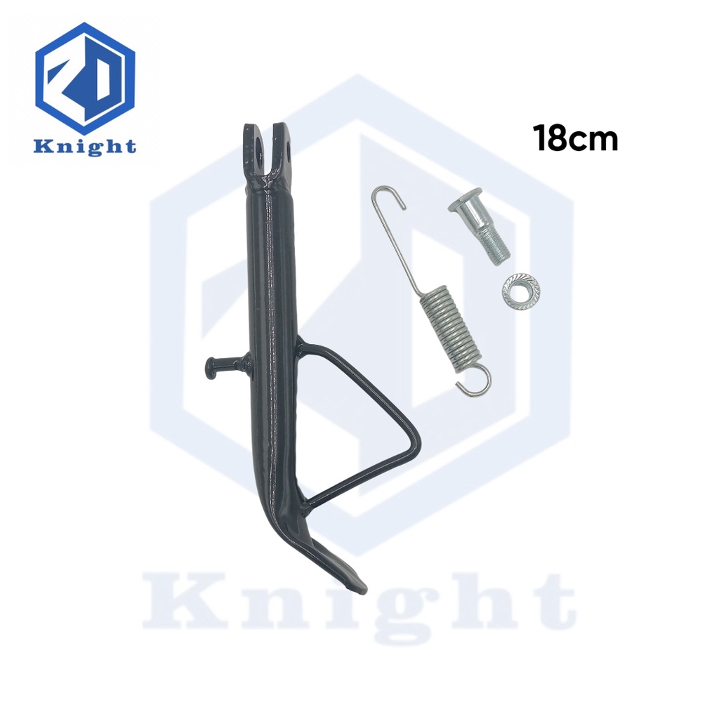 Motorcycle Parts Accessories Side Stand Black 16cm 18cm 20cm Full Alloy ...