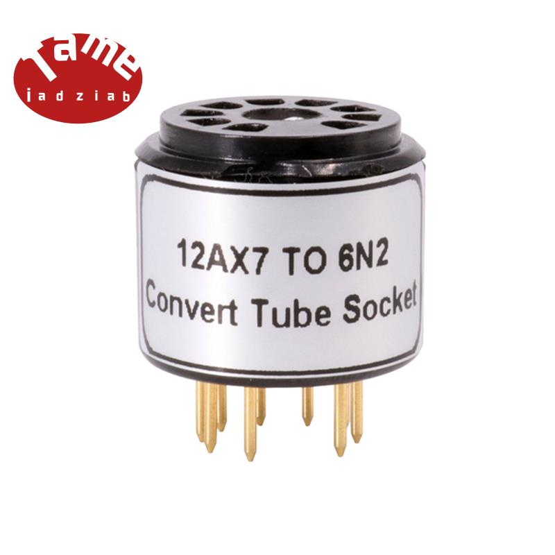 1PC Tube Socket Adapter ECC83 12AX7 to 6N2 6N1 6N6 Converter Vintage ...