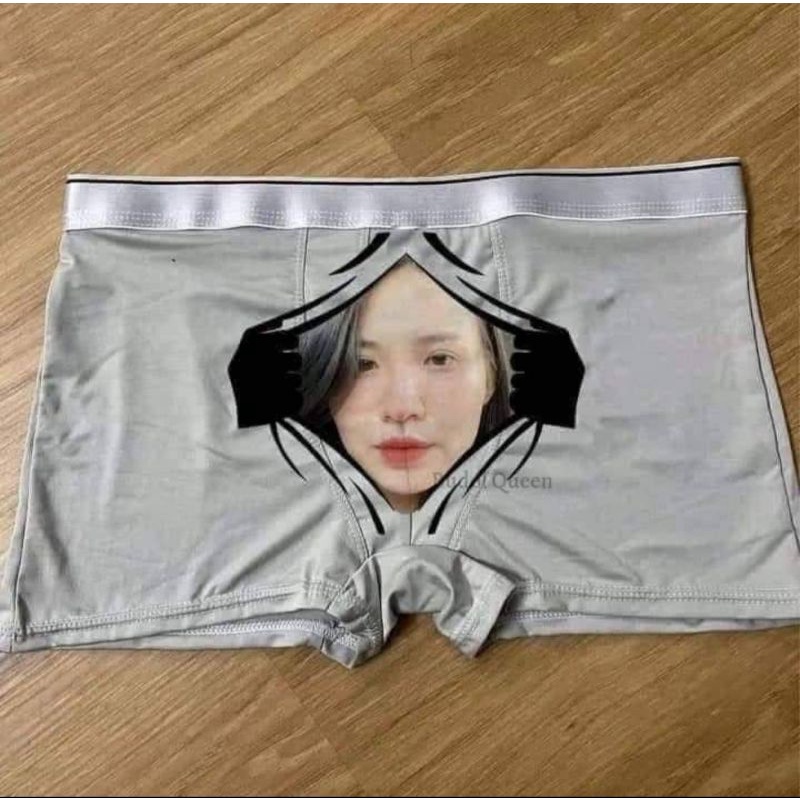 Men's Briefs Funny Face Boxer Shorts Custom Underwear Shorts Bear ...
