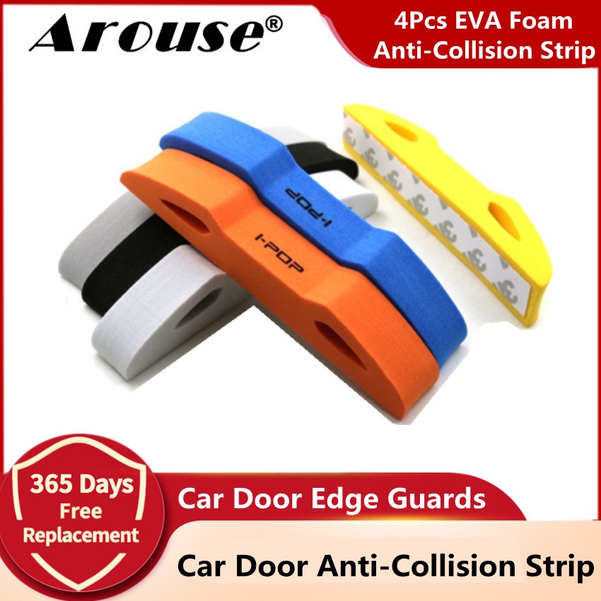 4Pcs EVA Foam Anti-Collision Strip Car Door Edge Guards Car Door Guard ...