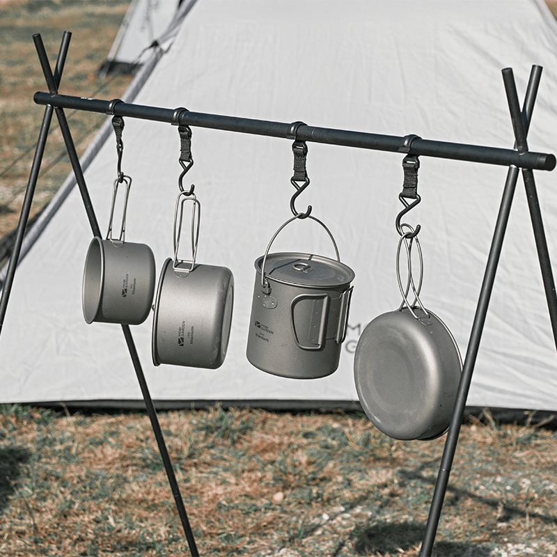 MOBI GARDEN Aluminum Tripod Rack Multifunctional Camping | Shopee ...