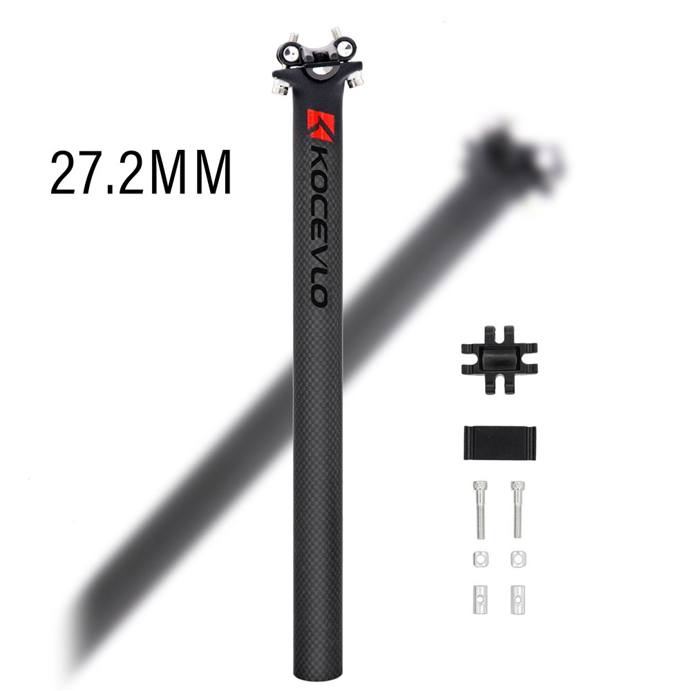 KOCEVLO Carbon Seatpost 27.2 30.8 400mm 3k Fiber Bike Suitable For Most ...