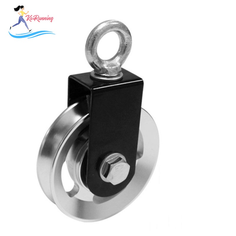 [whweight] Single Pulley Block Stainless Steel Lifting Rope Cable Guide ...
