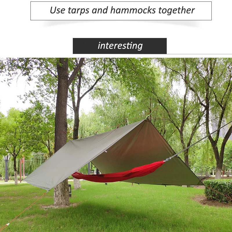 Asta Gear Multi Camping Awning Silver Waterproof Tarp Tent Shade UV ...