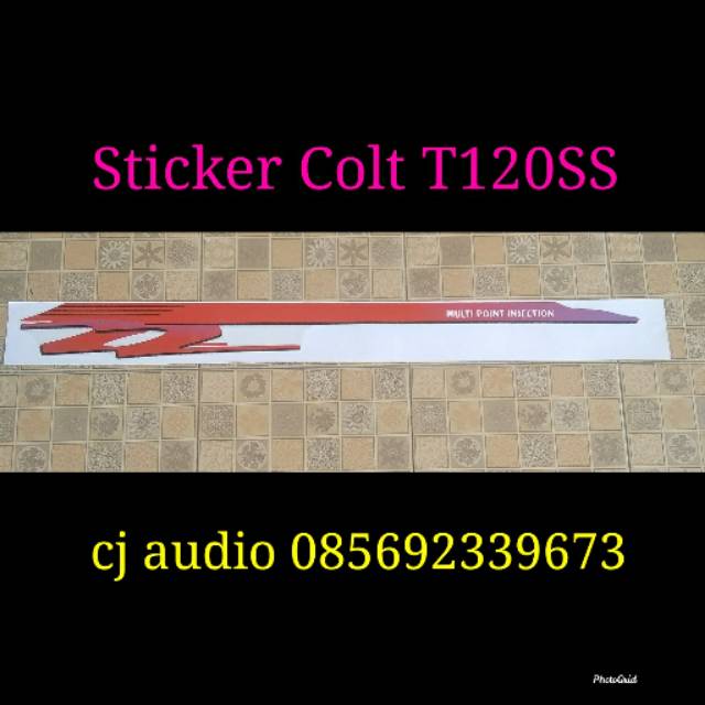 Mitsubishi Colt T120SS pick up Bak car Sticker | Shopee Philippines