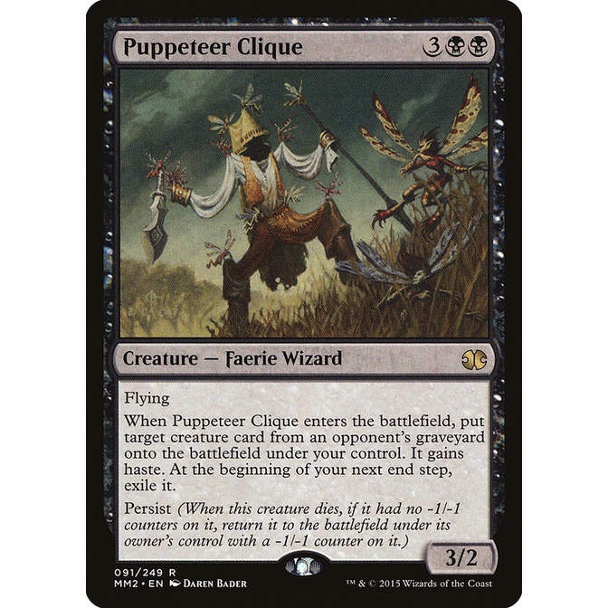 MTG -Singles- Puppeteer Clique | Shopee Philippines