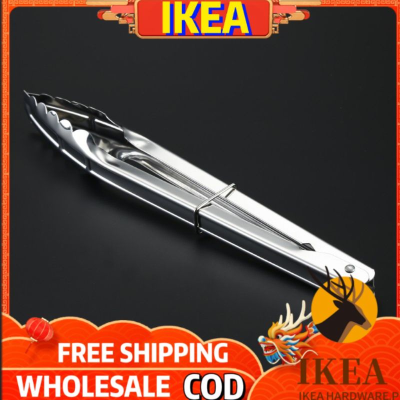 COD Stainless Steel Food Tong Kitchen Tongs | Shopee Philippines