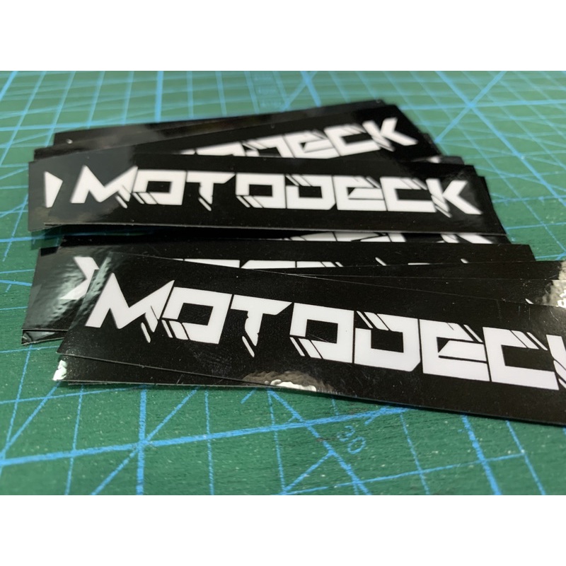 Motodeck 1G OneGarage High Quality Motorcycle stickers | Shopee Philippines