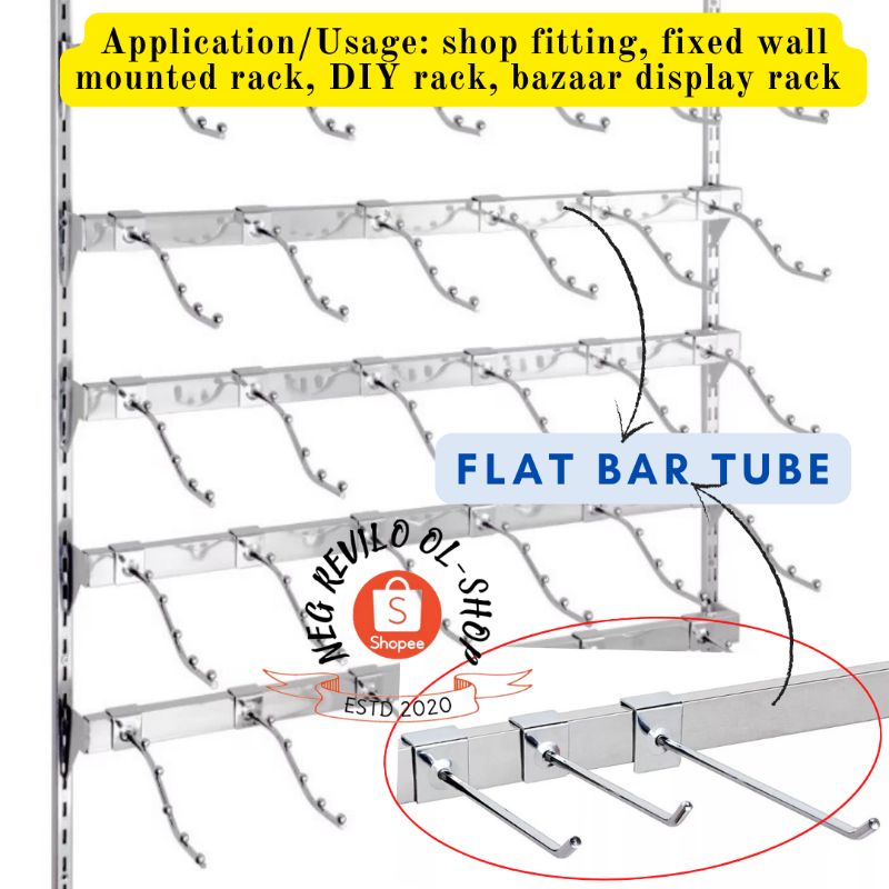 Slotted Post, Flat Bar and Bracket | Shopee Philippines