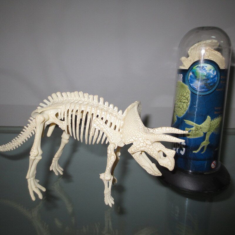 1Pcs DIY Dinosaur Fossil Assemble Mammoth Tyrannosaurus Rex Stegosaurus ...