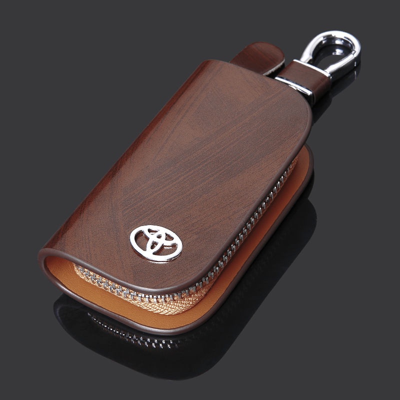 Toyota Car key Cover For ALTIS RAV4 YARIS CAMRY RAV4 Key Holder Leather ...