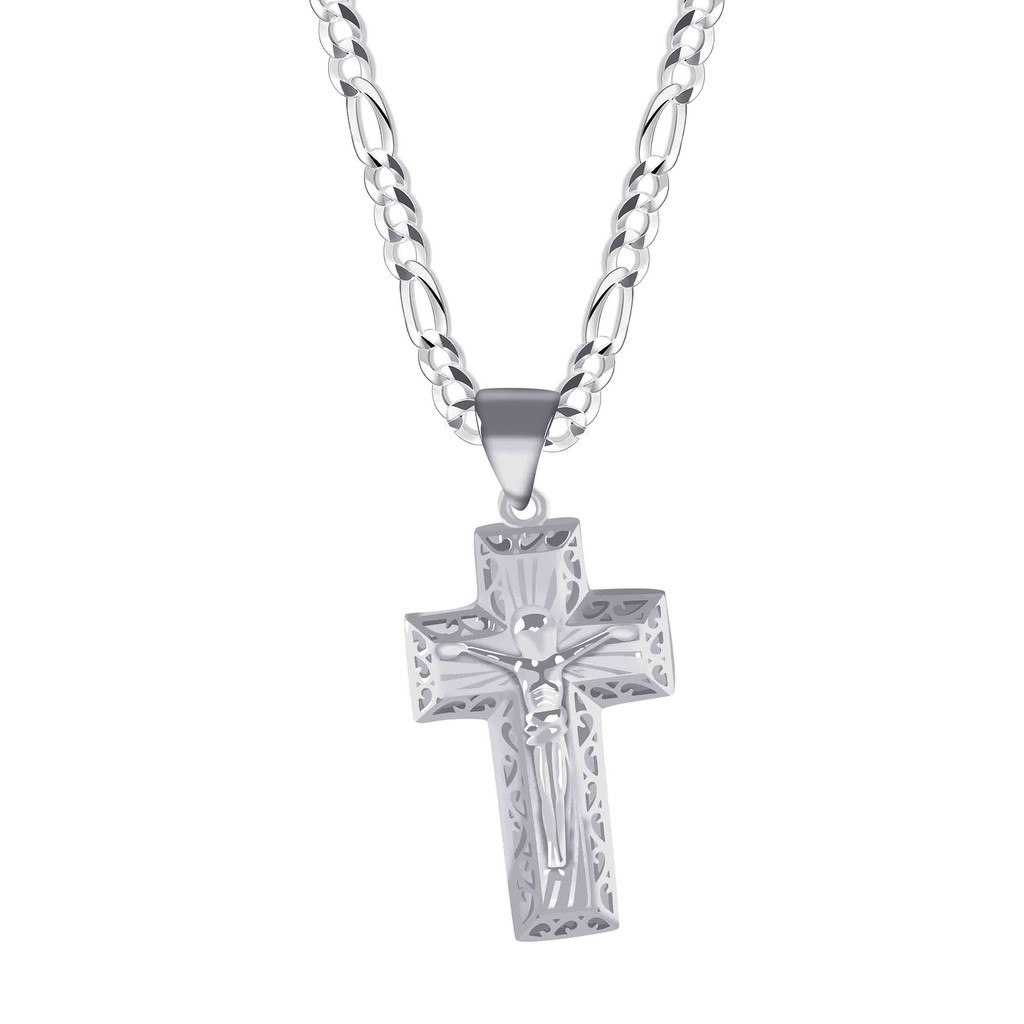 Morning Star Silver TB014 92.5% Italy Silver Mens Necklace Pendant ...
