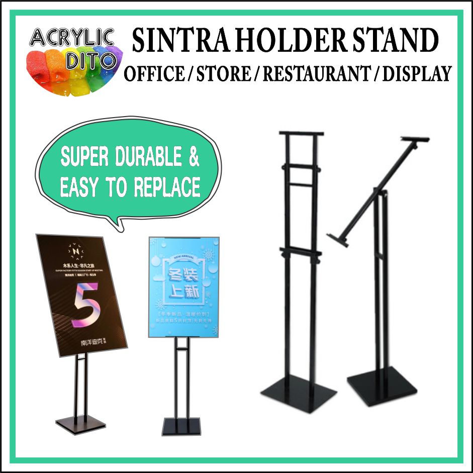 Sintra Sign Board Holder Stand Easel Display Menu Restaurant Shop Store ...