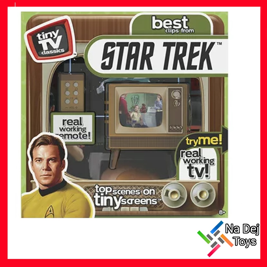 Tiny TV Classics Star Trek Basic Fun Classic | Shopee Philippines