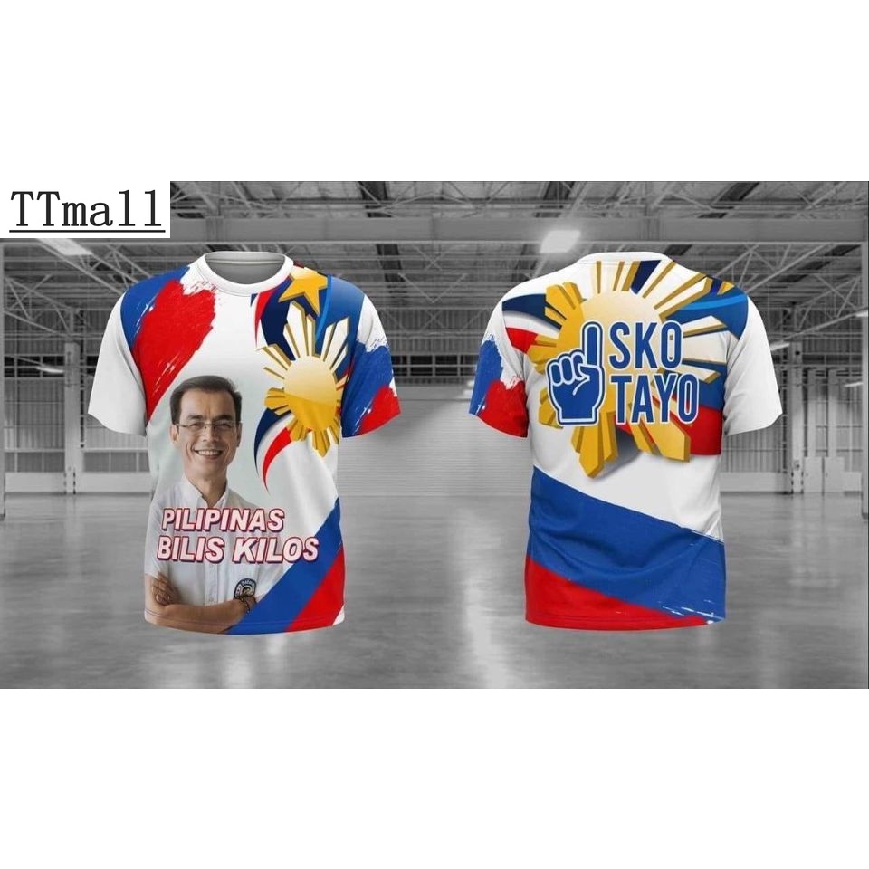 Isko Moreno Full Sublimation T-Shirt Election Movement – Tagum City ...
