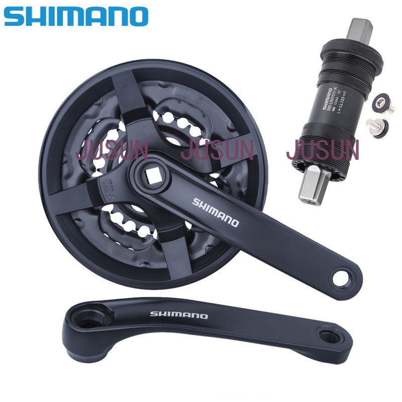 Shimano Tourney FC-TY301 6/7/8 Speed 42-34-24T MTB Square Crank Triple Crankset 170MM | Shopee ...