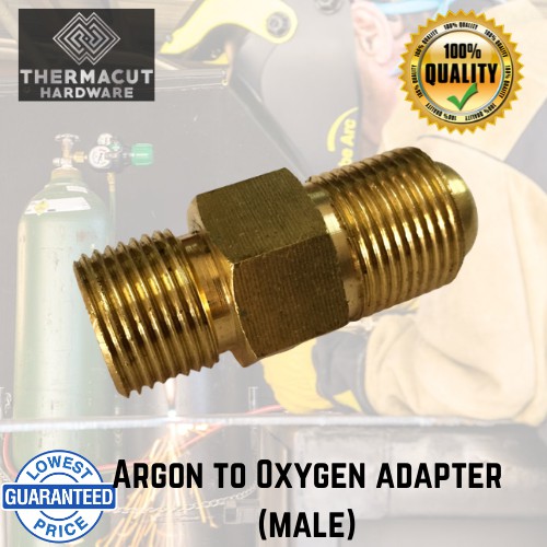 Argon to Oxygen Adapter (Male) | Shopee Philippines