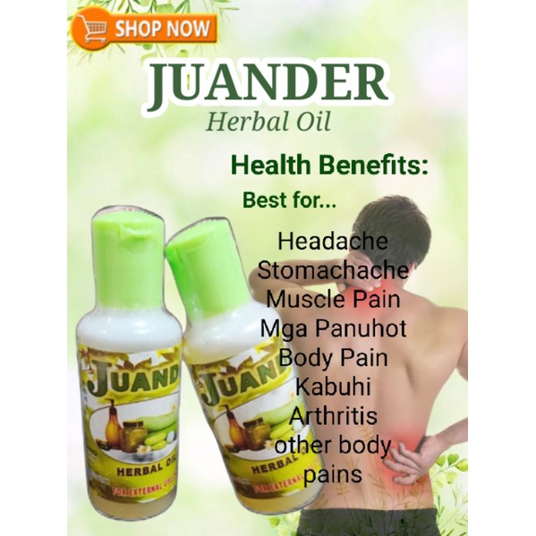 Juander Herbal Oil a product of RSV | Shopee Philippines