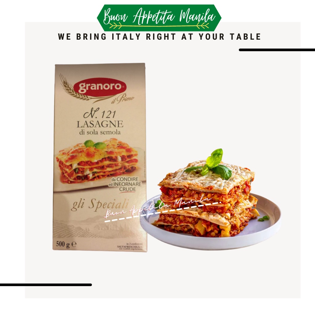Granoro Lasagne Semola 500 g pack | Shopee Philippines