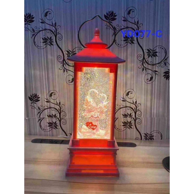 Pink framed couple swan LED music box | Shopee Philippines