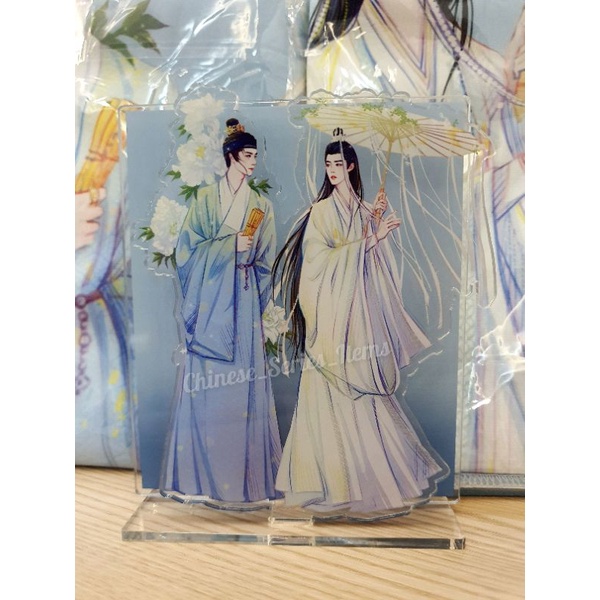 Standy Acrylic Decorative Wall Cloth Fan Art Xiao Zhan & Wang Yibo ...