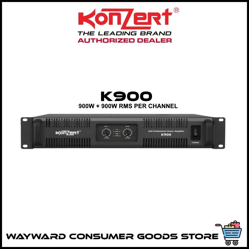 KONZERT (K900) Digital Power Amplifier - Class D 900W x 2 | Shopee ...