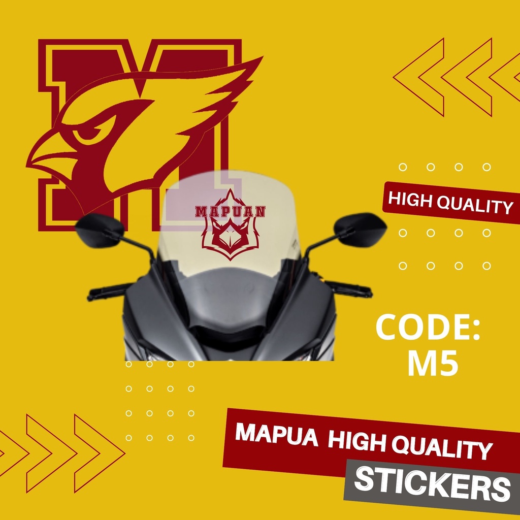 MAPUA Stickers for Cellphone, Laptop, Motor, Car and others | Shopee ...