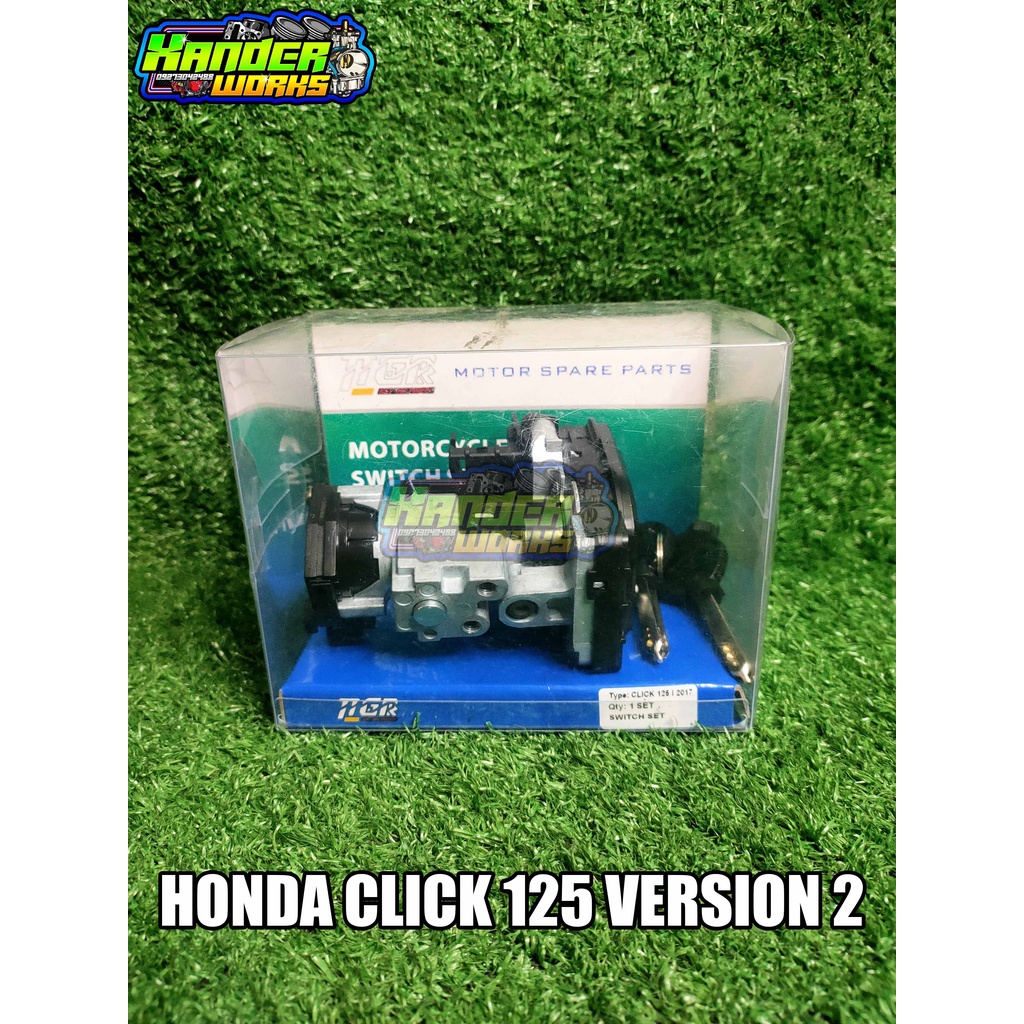 TTGR SWITCH SET HONDA CLICK 125 VERSION 2 ANTI THEFT KEY | Shopee ...