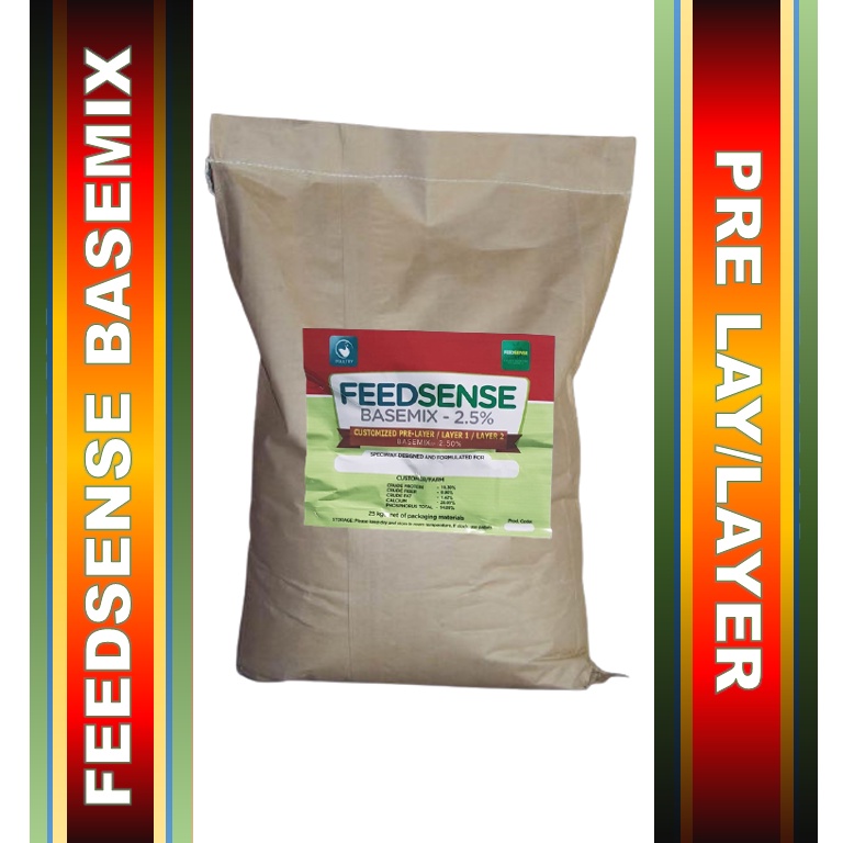 BASEMIX FOR CHICKEN Pre-Lay/Layer 1/Layer 2 (25 KILO BAG) | Shopee ...