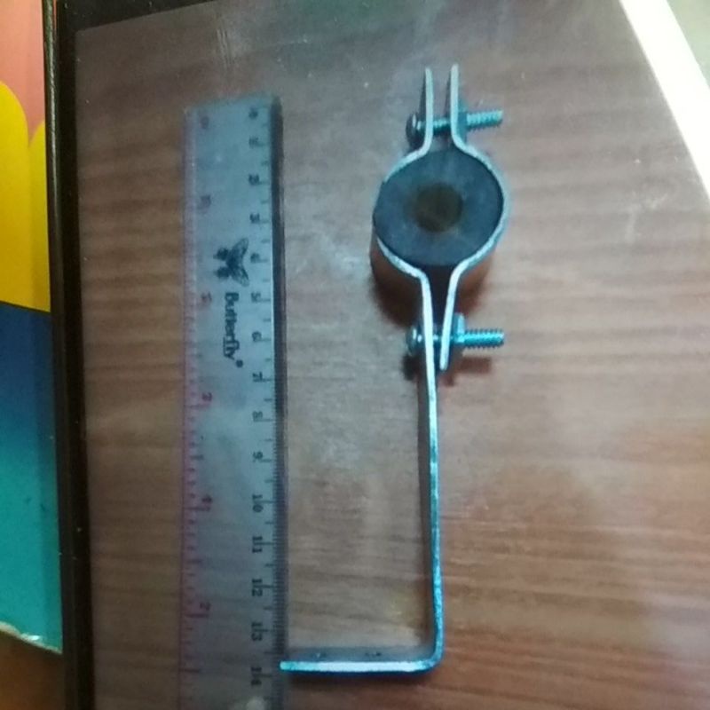 L-Clamp WITH MEDIUM SIZE RUBBER FOR GROUNDING BC 16 - 70MM | Shopee ...