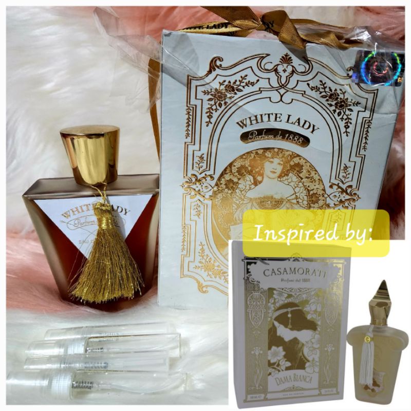 [DECANT] Fragrance World WHITE LADY EDP (Inspired by Xerjoff Dama ...