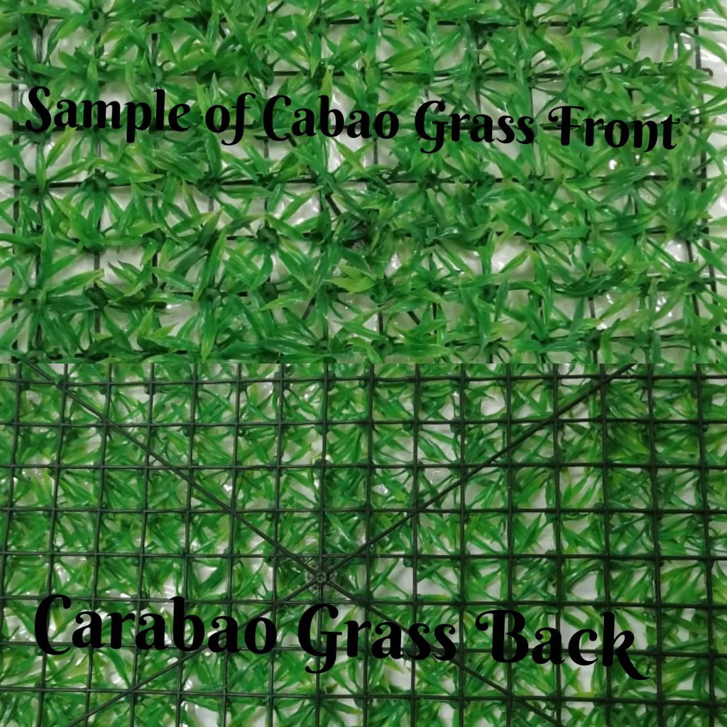 Artificial Rectangle Carabao Grass 40x60cm/16x24" | Shopee Philippines