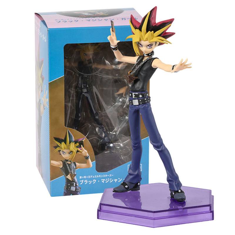Yu-Gi-Oh! Duel Monstros Yami Yugi Mana Dark Magician Girl Magic Figure ...