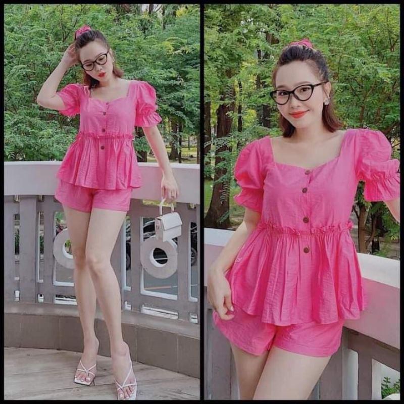 Pink thong set with hair tie of the same color | Shopee Philippines