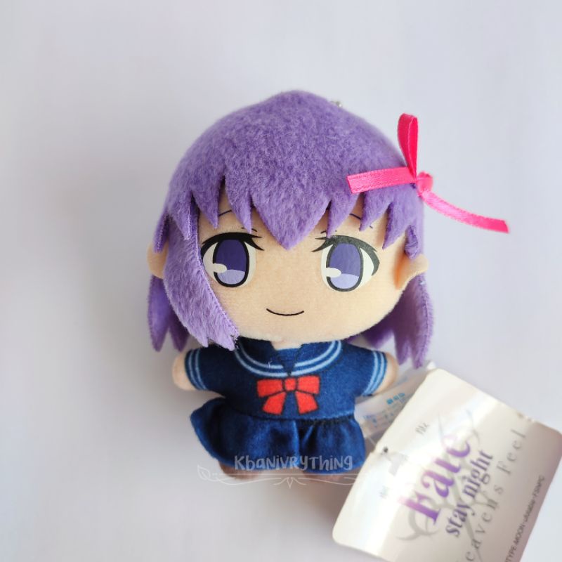 Fate / Stay Night - Altria Pendragon & Matou Sakura Plush Keychain ...