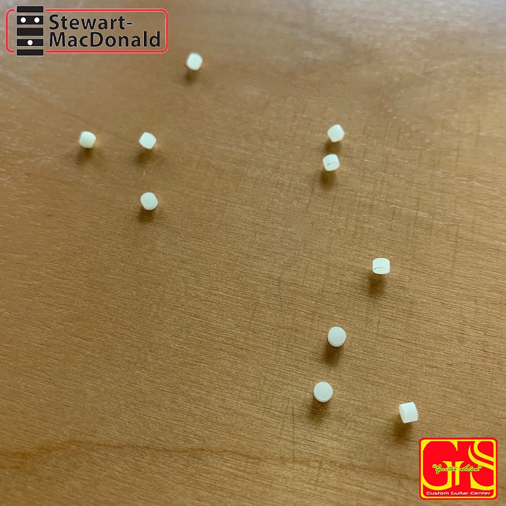Stewmac #0963 Luminlay Side Dot - Inlay - 2.38 mm x 1.52 mm | Shopee ...