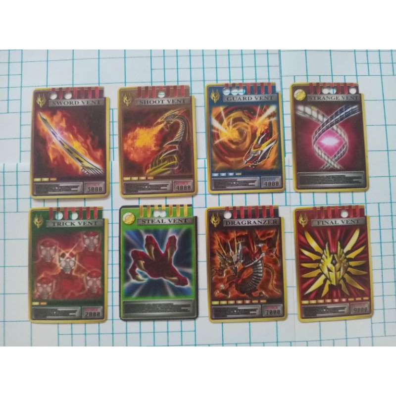Kamen raider ryuki Adventure card (ryuki Survival) | Shopee Philippines