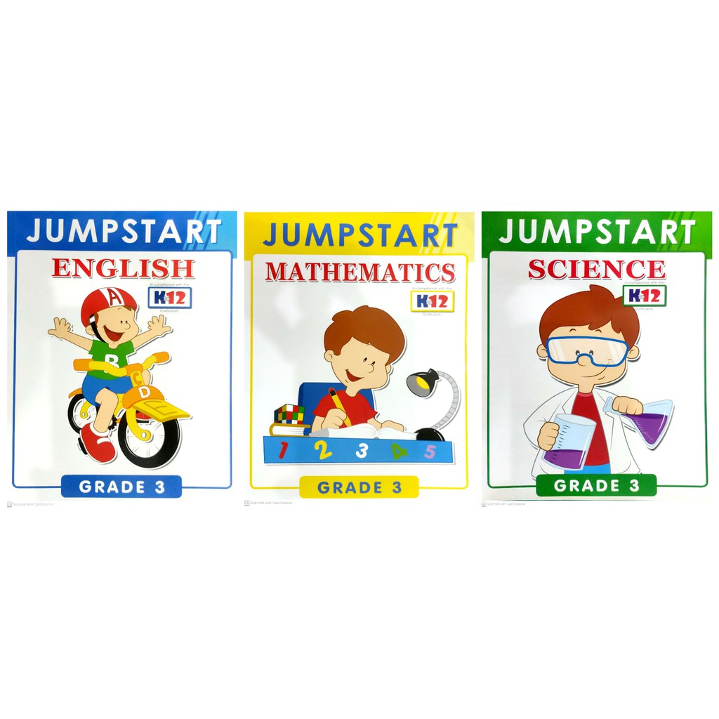 Jumpstart Workbook for Grade 3 (K12) | Shopee Philippines