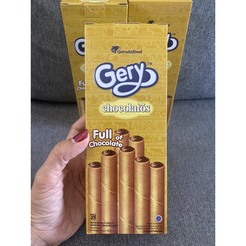 SALE‼️ Gery Chocolates Wafer Rolls Full of Chocolates | Shopee Philippines