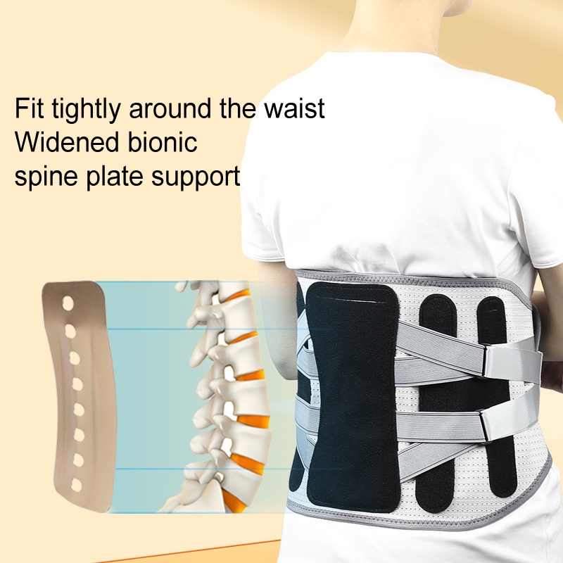 4 Springs Widen Metal Orthopedic Posture Correction Waist Treatment of ...